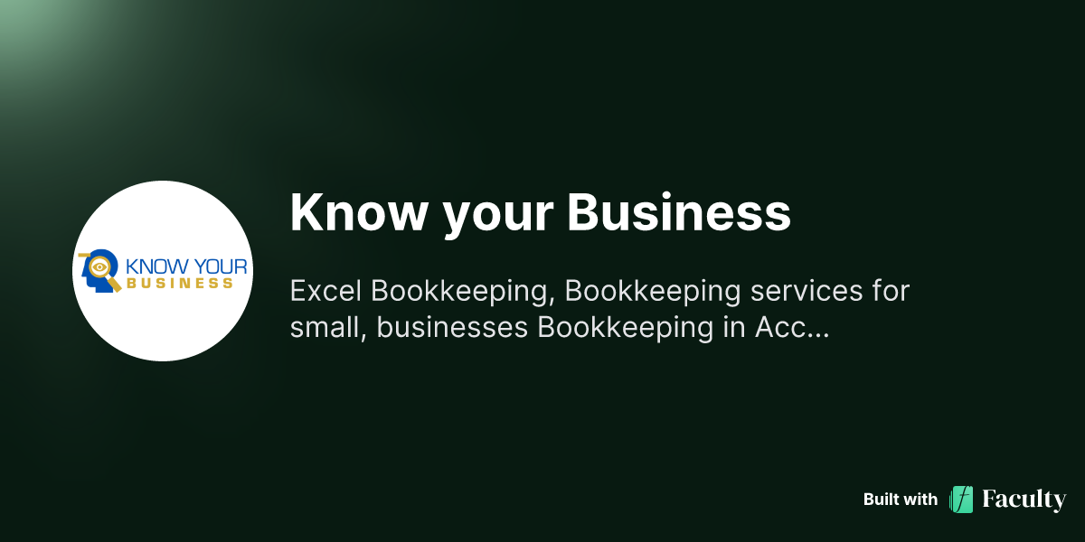 Know your Business